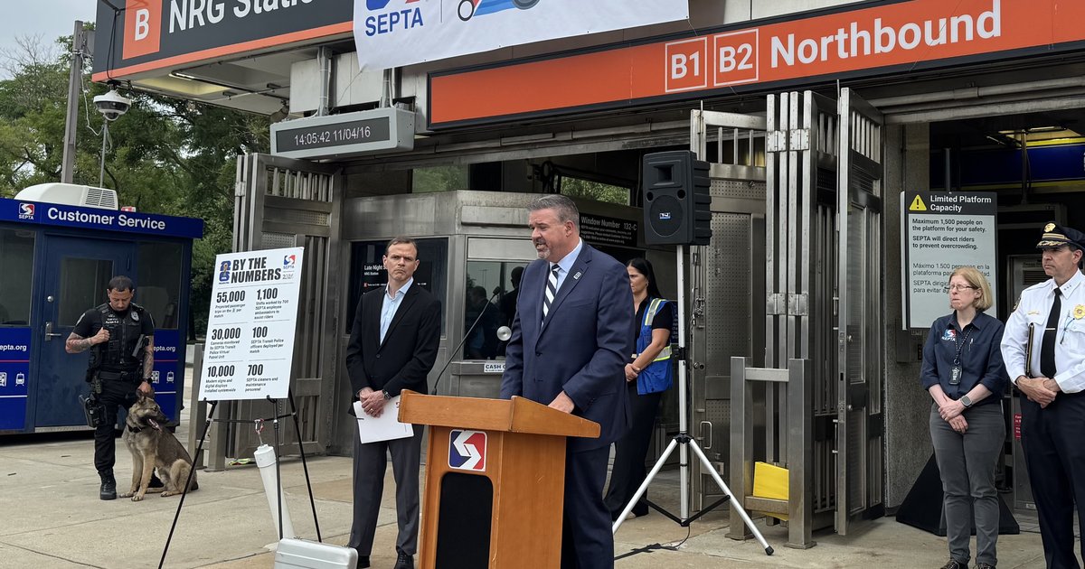 Ahead of World Cup, SEPTA touts refurbished stations and additional ...