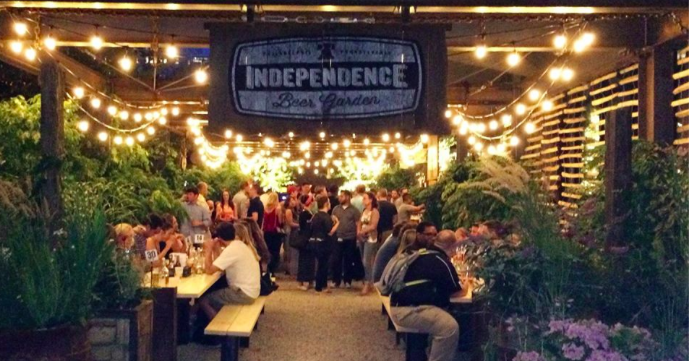 Independence Beer Garden open for April 24-25 soft launch | PhillyVoice