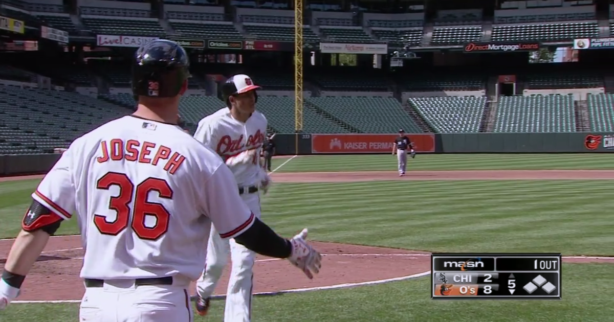 Scenes from the game without fans at Oriole Park | PhillyVoice
