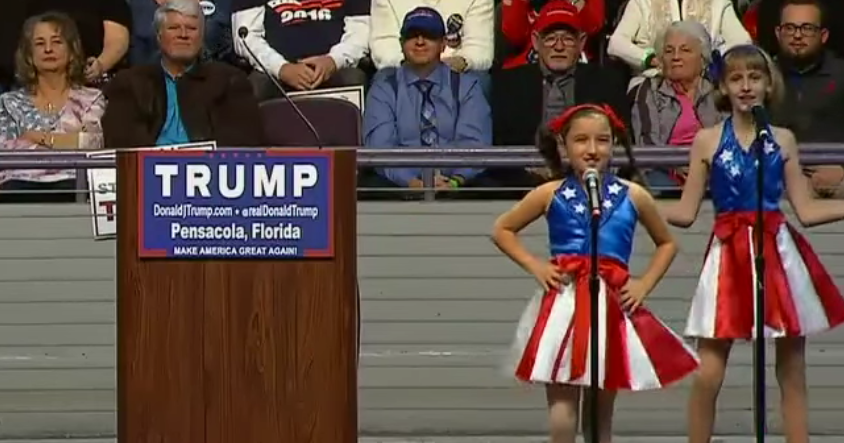 Internet reacts to Trump rally's 'Freedom Kids' performance | PhillyVoice