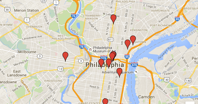 Philly Foodporn debuts interactive (working) map of city's best drunk ...