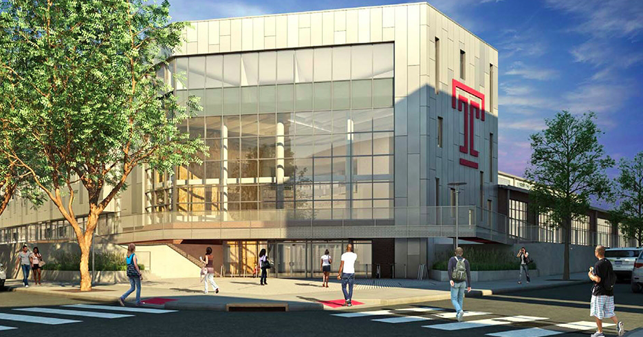 Temple reveals plans for Student Health & Wellness Center near proposed ...