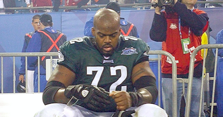 Former Eagle Tra Thomas let go by 97.5 The Fanatic due to cutbacks ...