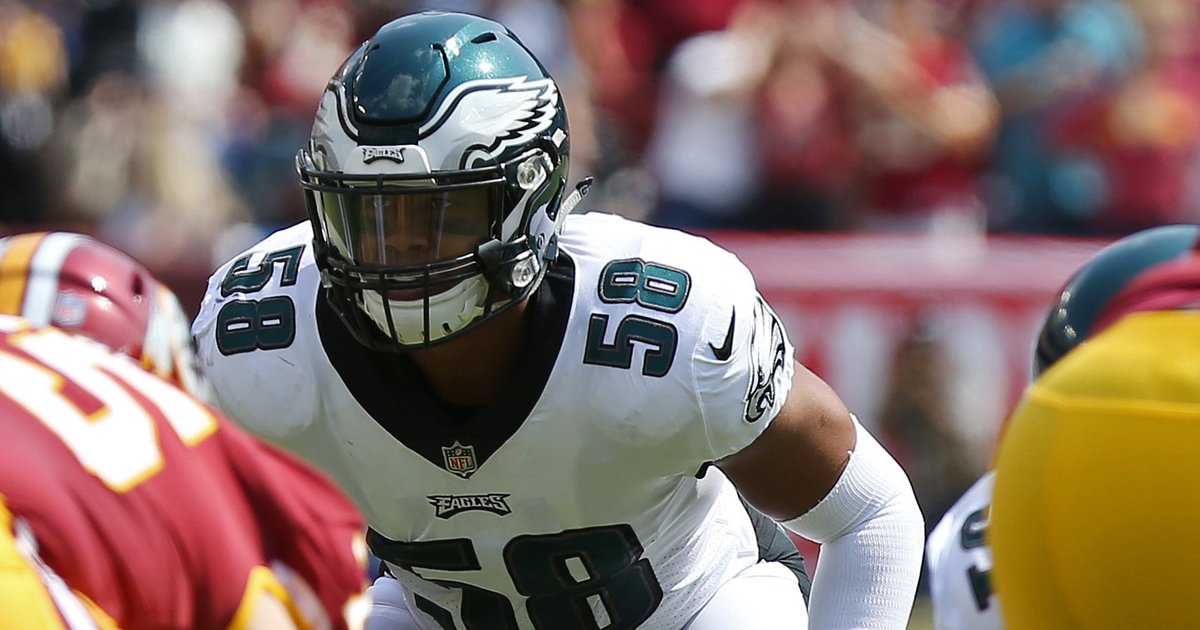 Eagles LB Jordan Hicks says recovery from Achilles injury is ahead of ...