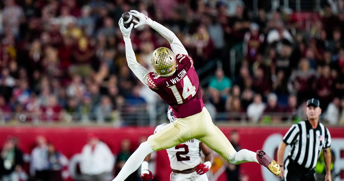 Eagles select Florida State WR Johnny Wilson with 185th overall pick of ...