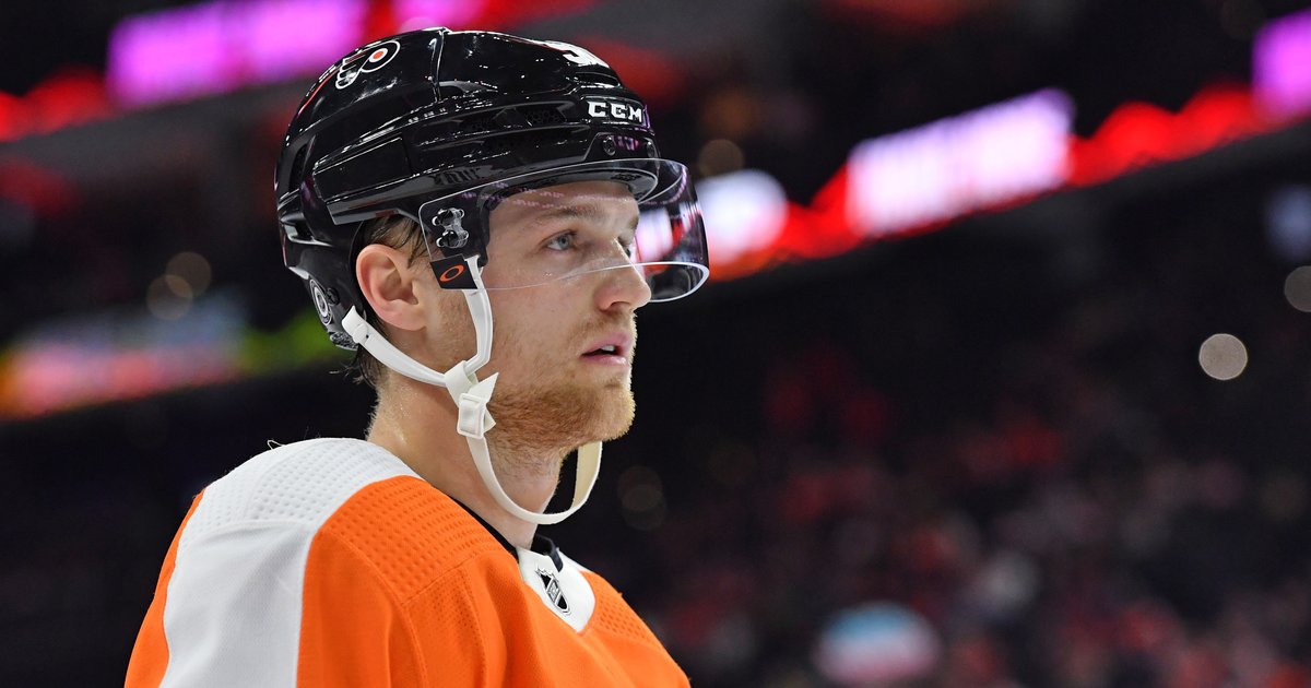 Flyers re-up defenseman Adam Ginning on two-year contract extension ...