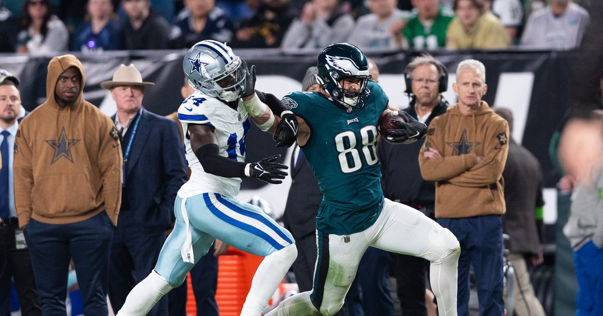 Report: Eagles TE Dallas Goedert has a broken forearm | PhillyVoice Report: Eagles TE Dallas Goedert has a broken forearm | PhillyVoice