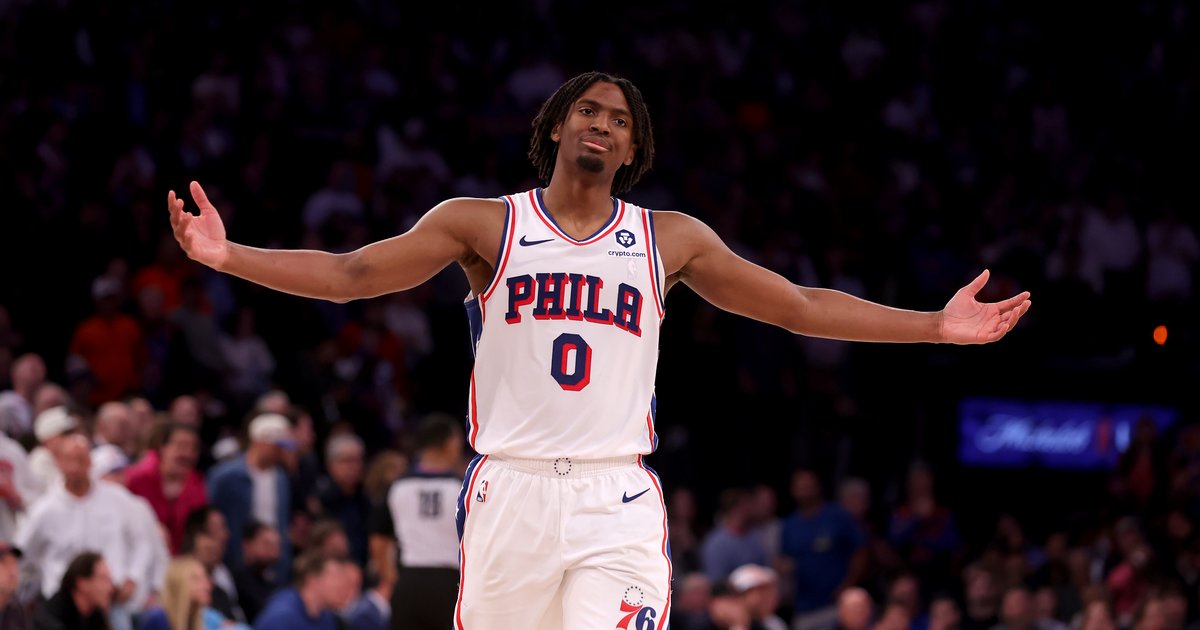 Tyrese Maxey's clutch performance for the ages keeps Sixers alive after come-from-behind Game 5 ...