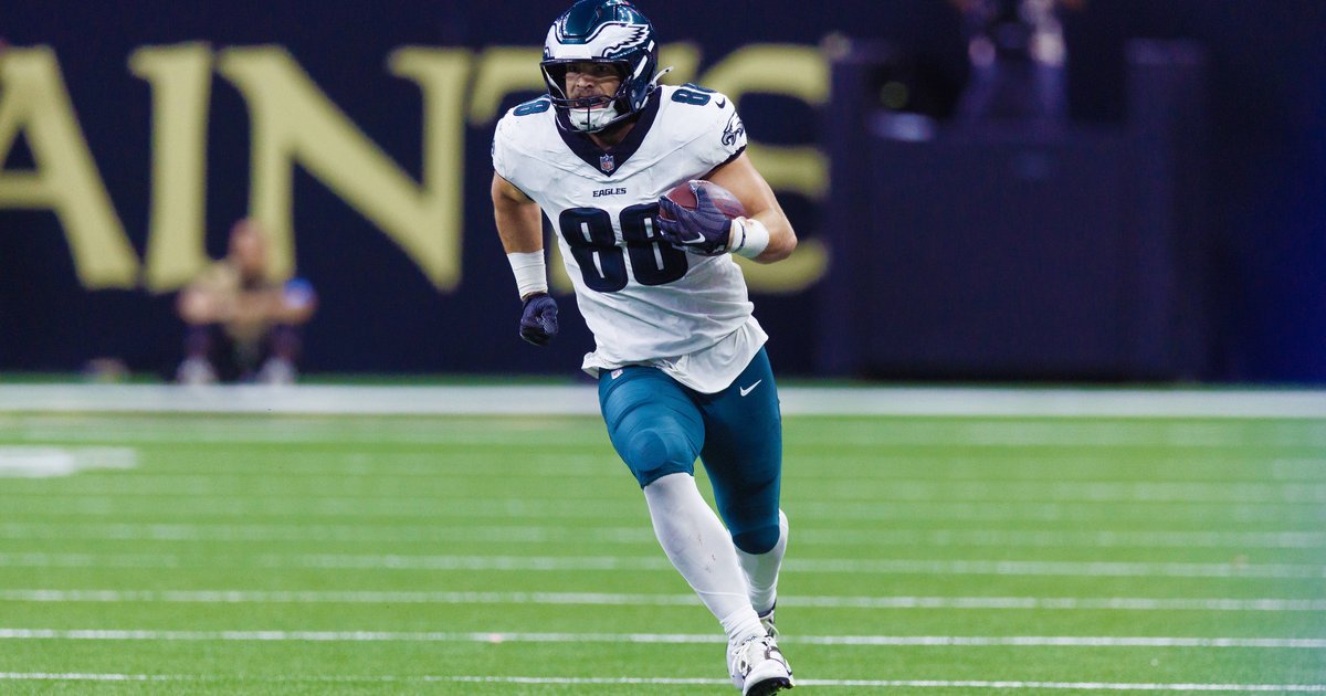 5 Eagles thoughts: Putting Dallas Goedert's dominant day in historical ...