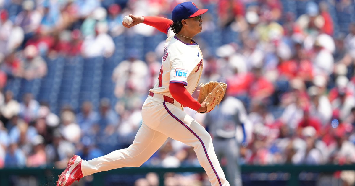 Jesús Luzardo bounces back, Phillies shuffle lineup in series win over first-place Cubs ...