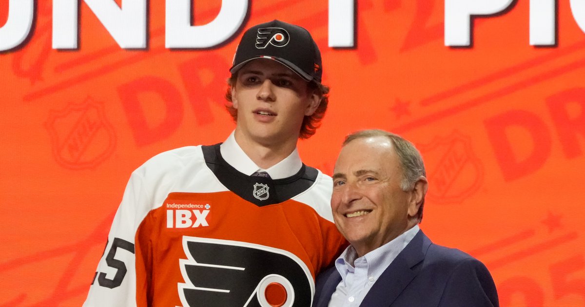 NHL Draft: Flyers take center Jack Nesbitt at No. 12 after trading up ...