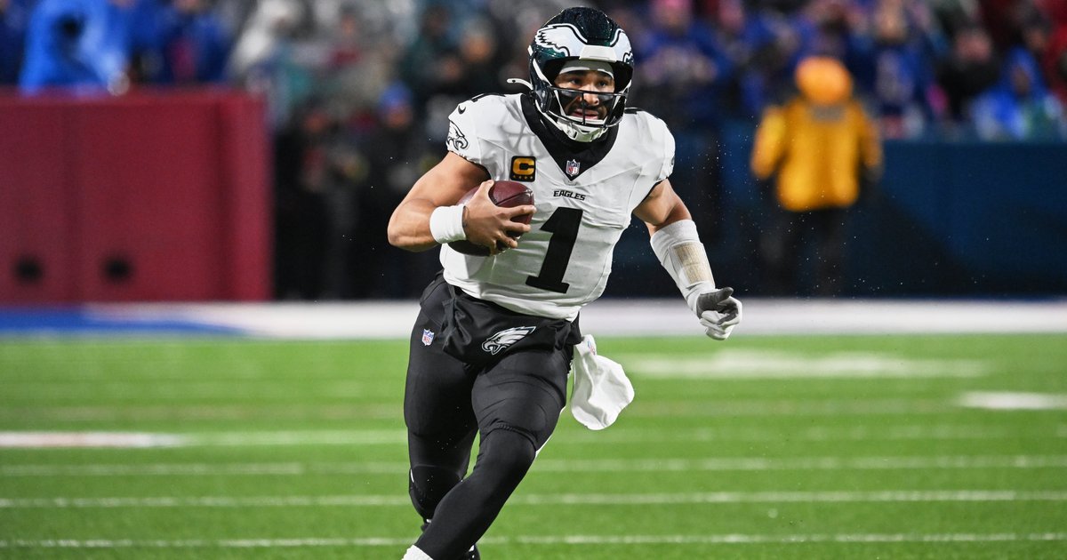 Will Eagles QB Jalen Hurts dial up his own number more in the playoffs ...