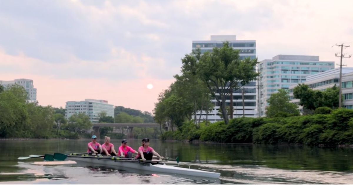 How rowing is helping breast cancer survivors improve their mental ...