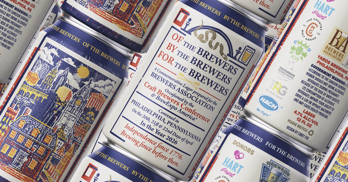 Yards to serve official lager of 2026 Craft Brewers Conference ...