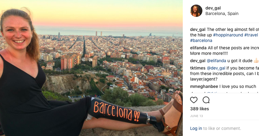 Philly native takes 'Blackboard' prosthetic leg on European photo tour ...
