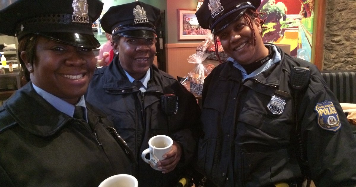 Philly police serve up coffee with a side of community contact ...