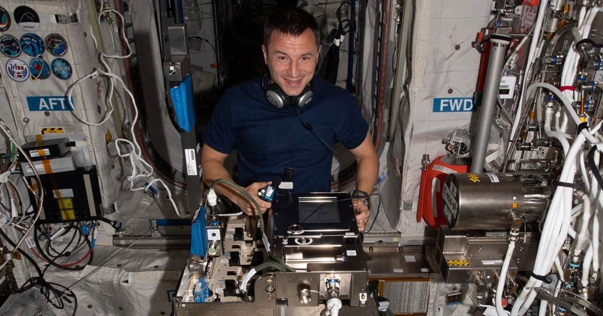 Pennsylvania astronaut Drew Morgan casts absentee ballot from ...