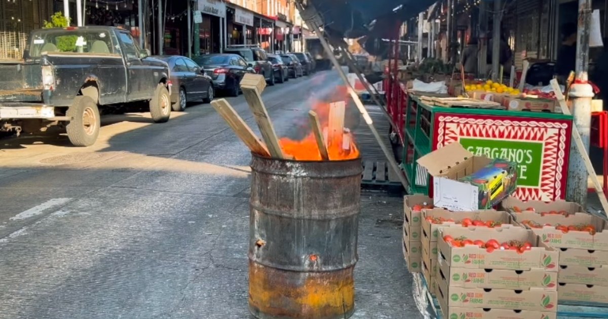Italian Market barrel fire video is Philly's new holiday 'Yule Log ...