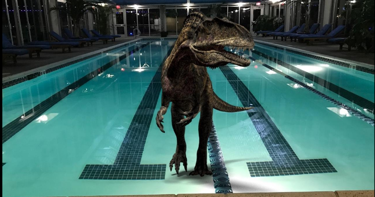 Philly condo for sale apparently comes with pool-dwelling velociraptor ...