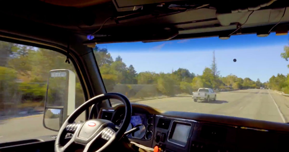 Self-driving truck completes first cross-country delivery, drops off ...